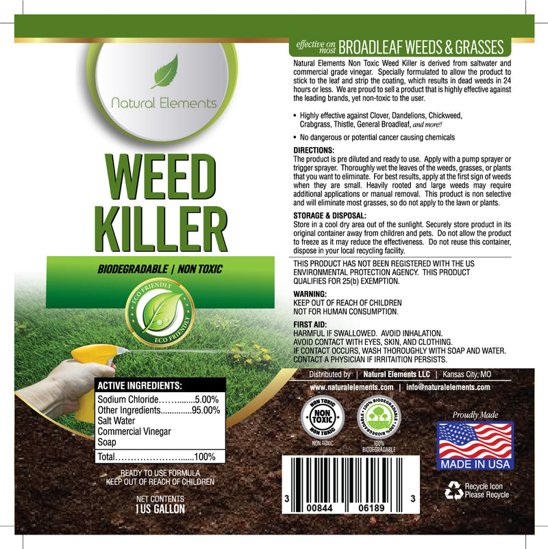 All Natural Weed Killer | Natural Elements – Natural Elements